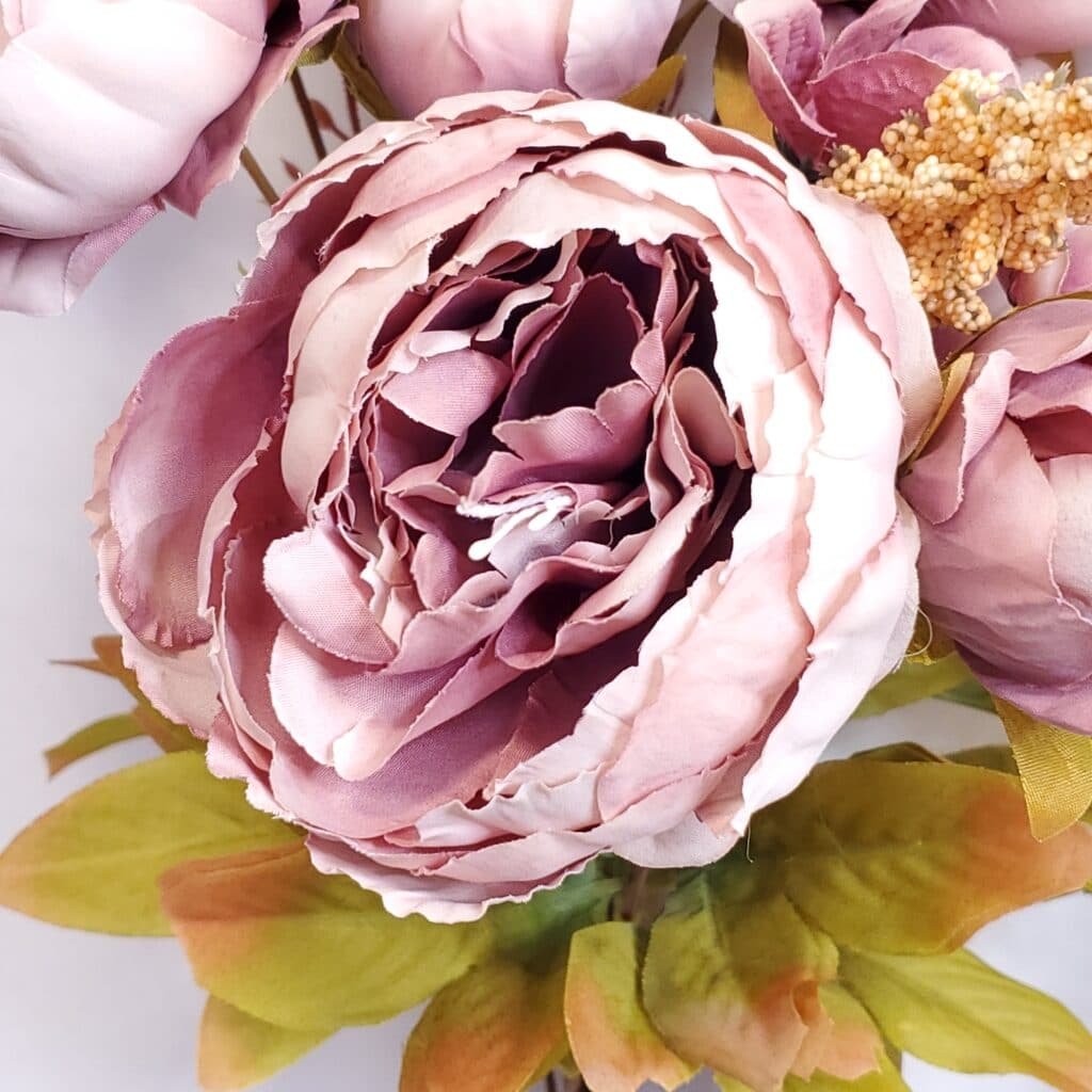 Dusty Rose 6 Head Peony Bunch | Calgary Event Wholesale Wedding And ...
