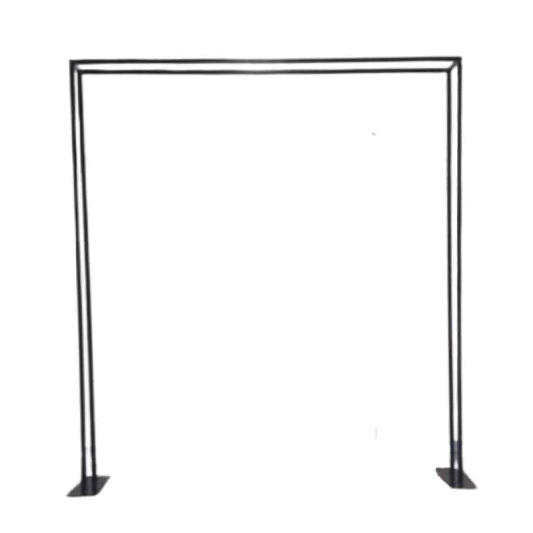 2.2mx2m Black Rectangular Arch | Calgary Event Wholesale Wedding And ...